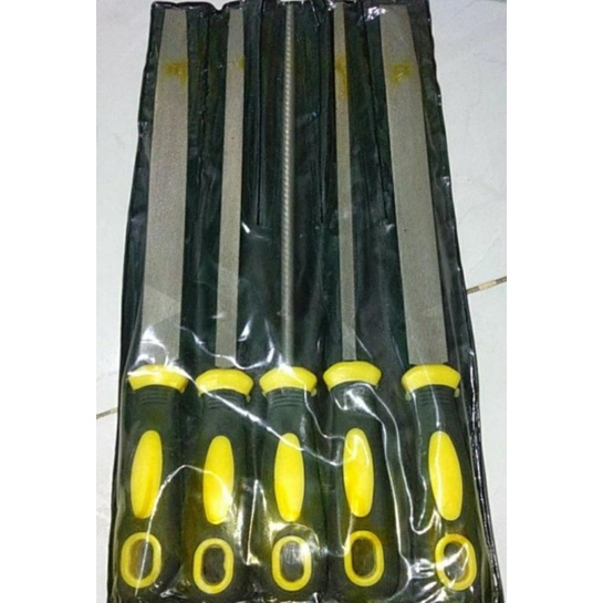Jual Alat asah Kikir Set 5 Pes Ukuran 8 Inch/Kikir 5 jenisbentuk Kikir ...