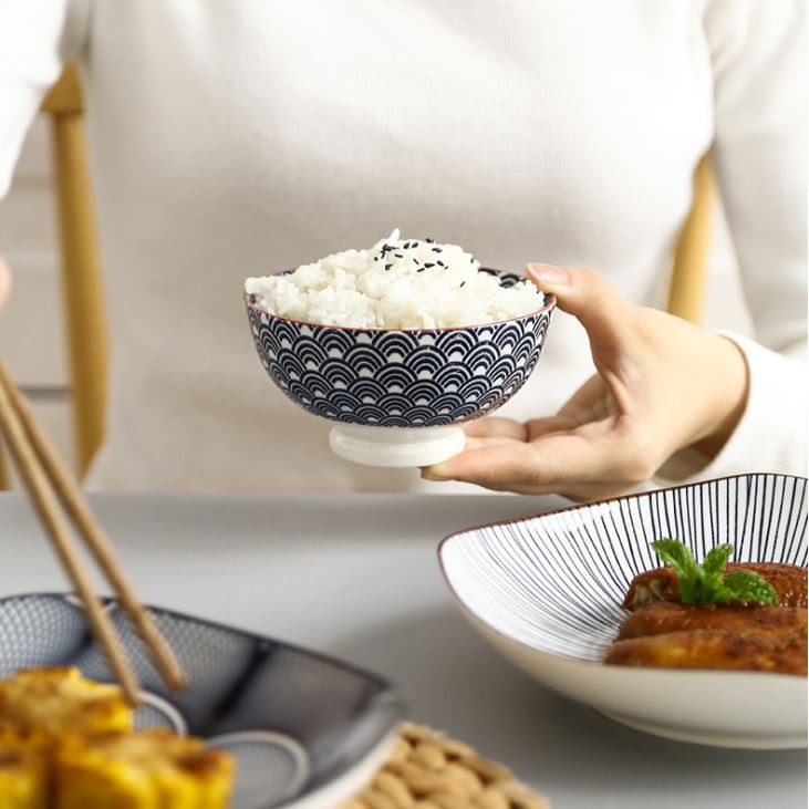 Jual IMPORT RICE BOWL -11.5cm /mangkok nasi keramik/ramen noodle Salad ...