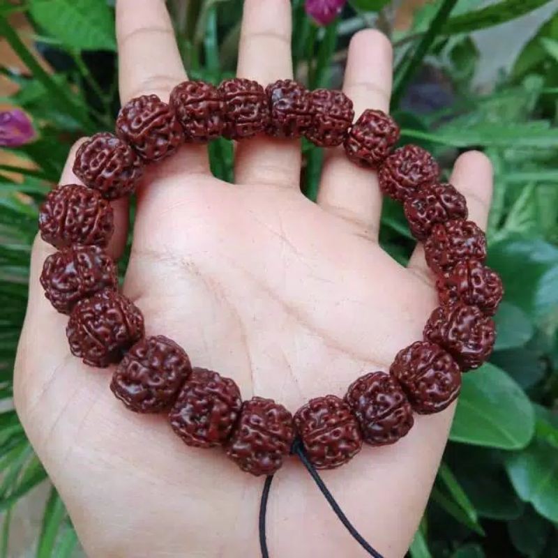Jual gelang jenitri rudraksha B | Shopee Indonesia