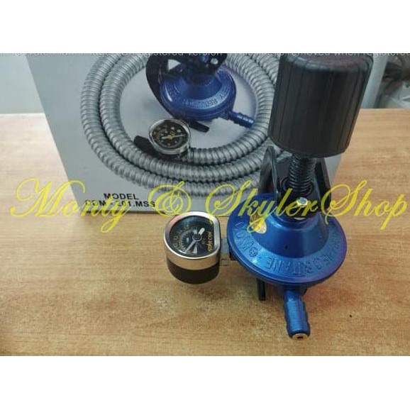 Jual Favorit] Destec Com 201-Mss Regulator Gas Dengan Selang | Shopee ...