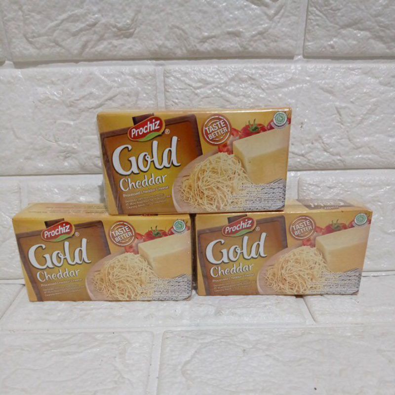 Jual Keju prochiz/gold cheddar 170g | Shopee Indonesia