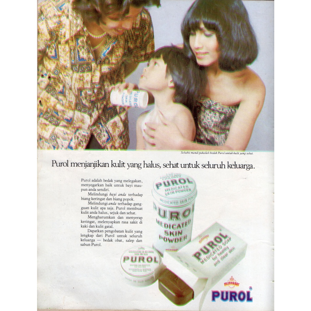 Jual BEDAK PUROL 75 ; 90 GRAM ANTI BACTERIAL& SALEP PUROL 30 GR-KEMASAN ...