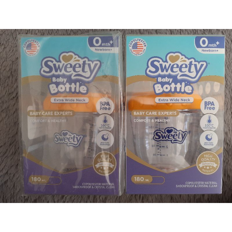 Jual sweety baby bottle botol susu bayi 0 bulan 6+ bulan keatas SWEETY ...