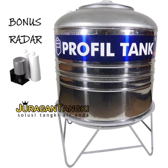 Jual Tangki Air Stainless Profil tank PS 380 kaki ukuran 470 liter ...