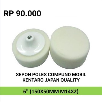 Jual SEPON POLES COMPOUND MOBIL 6" KENTARO JAPAN QUALITY | Shopee Indonesia