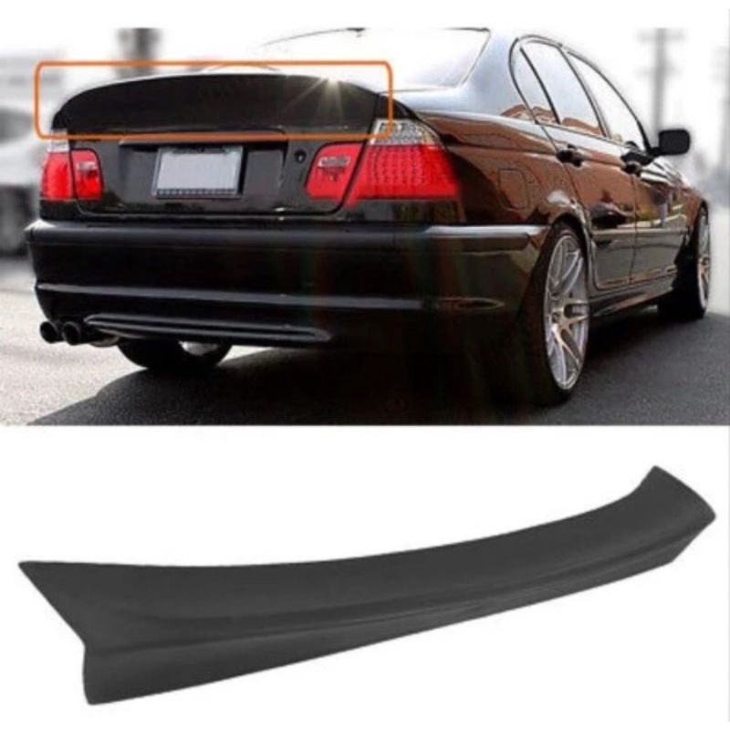 Jual Ducktail Spoiler BMW E46 CSL Plastik Import | Shopee Indonesia