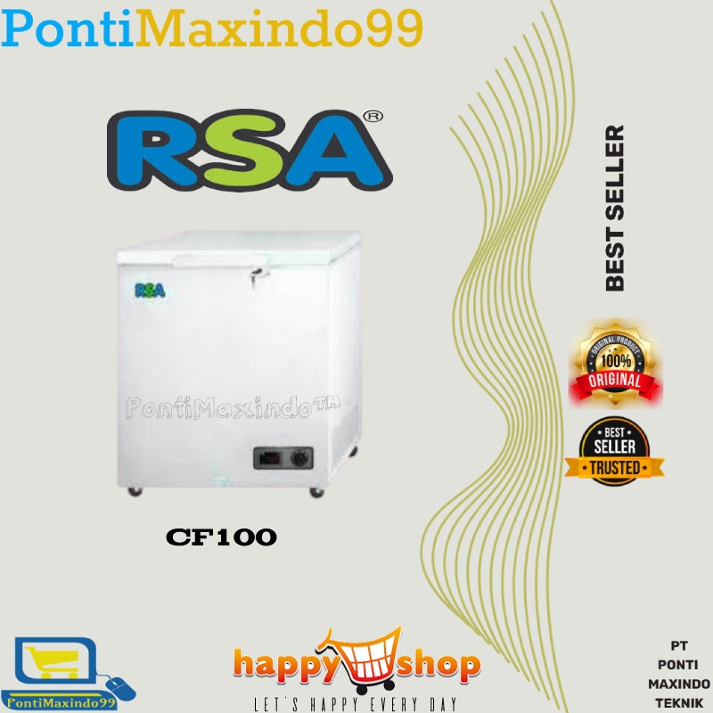 Jual CHEST FREEZER RSA CF-100 | Shopee Indonesia