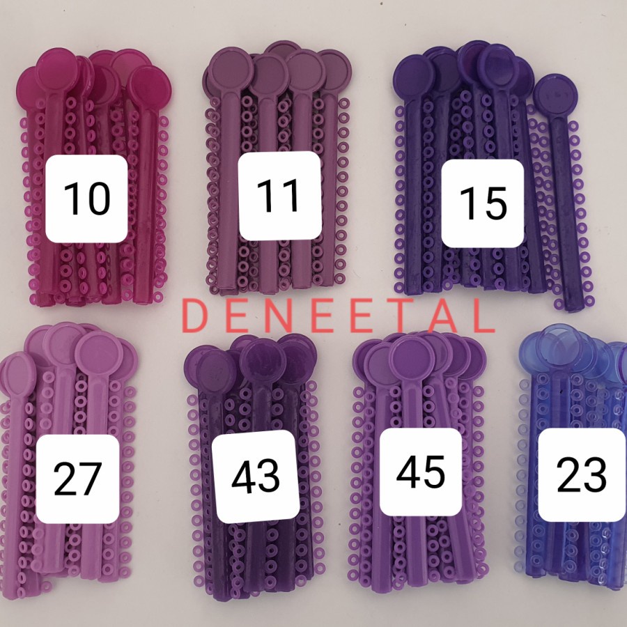 Jual UNGU PURPLE POWER O ORIGINAL ONYX, KARET BEHEL GIGI COLOURFULL ...