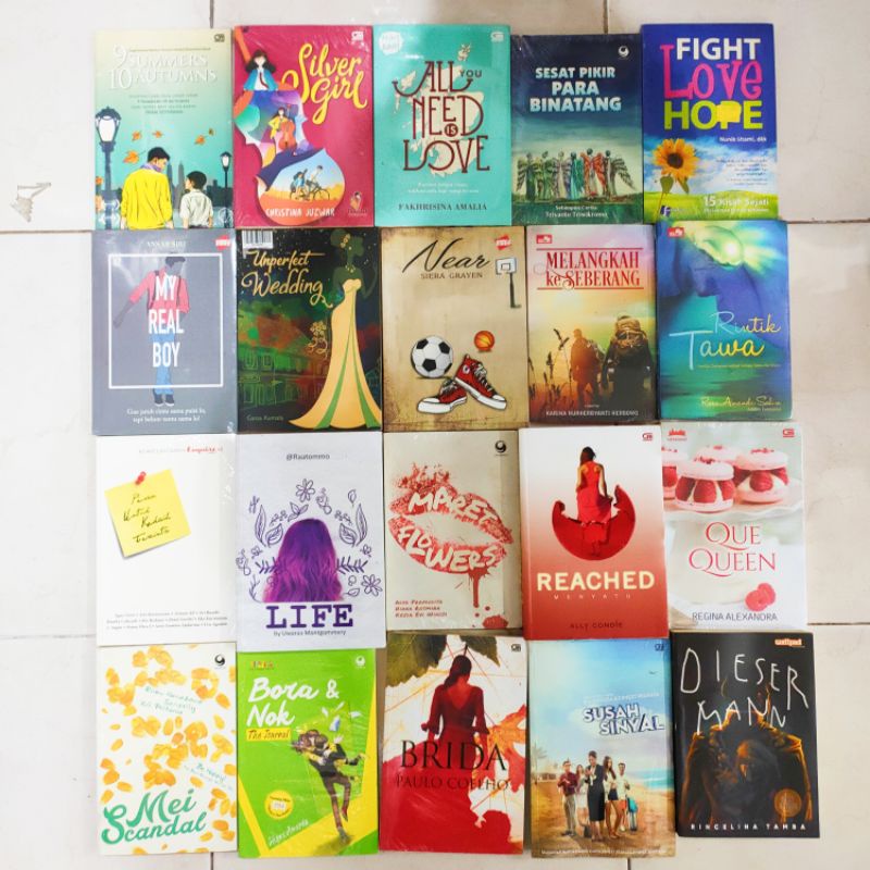 Jual OBRAL MURAH BUKU FIKSI / ORIGINAL / BUKU NOVEL REMAJA / NOVEL ROMANCE / LOVE STORY / KARENA ...