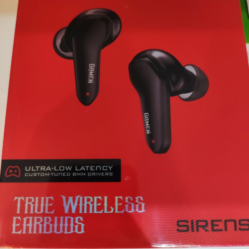 Jual Gamen Sirens TWS Bluetooth 5.1 Ultra-Low Latency HD Sound Quality ...