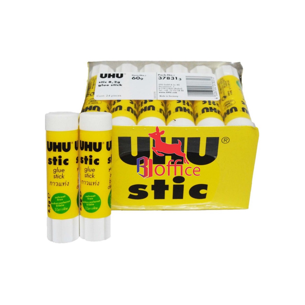 Jual UHU Glue Stick 8 gram - Lem stik UHU kecil | Shopee Indonesia