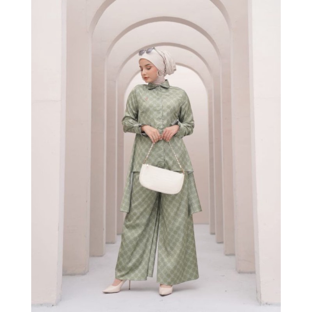 Jual Millie One set Sage by Yesa Collection | Shopee Indonesia