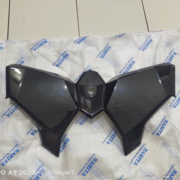 Jual cover rak rack laci dasbor kupu kupu Vario 125 150 led k59 hitam ...