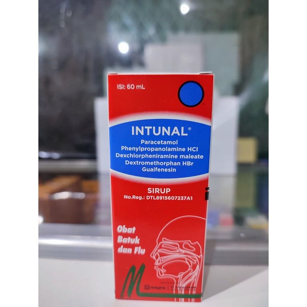 Jual INTUNAL SIRUP 60mL, INTUNAL F dan INTUNAL KAPLET isi 4, 10 obat ...
