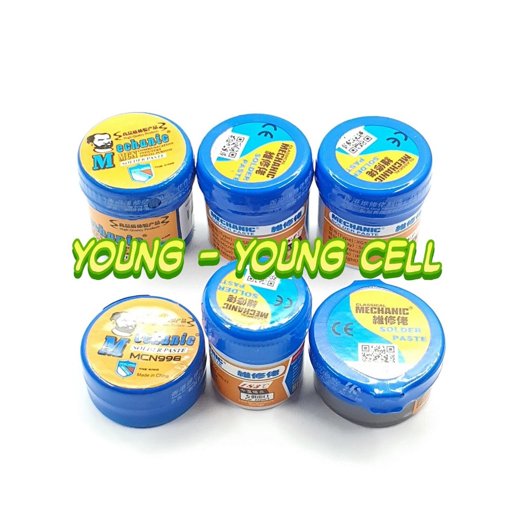 Jual TIMAH CAIR MECHANIC / TIMAH PASTA / SOLDER PASTA / PILIH UKURAN DI ...