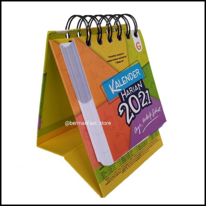 Jual Sp Kalender Harian 2021 Kalender Hijriyah Kalender Meja Kalender ...
