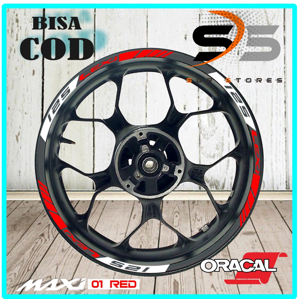 Jual cutting sticker velk stiker velk motor LEXI stiker lis velk ...