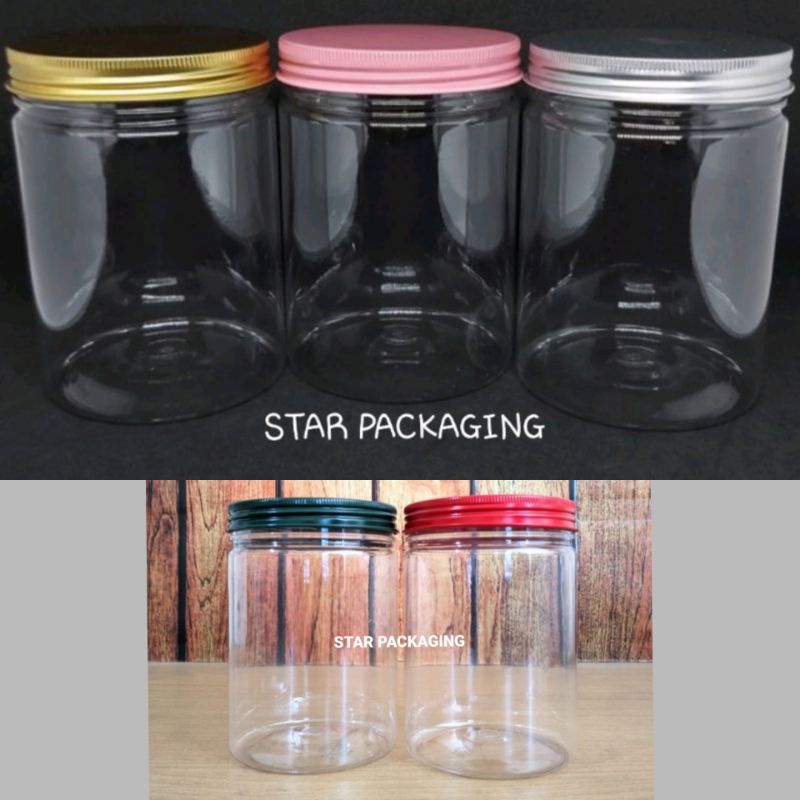 Jual Toples 800ml Tutup Alumunium Toples Jar 800ml Tutup Alumunium ...