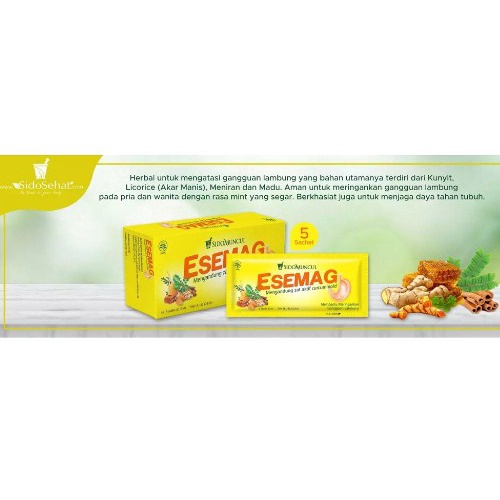 Jual Esemag Cair - Sidomuncul Isi 5 Sachet 10ml | Shopee Indonesia