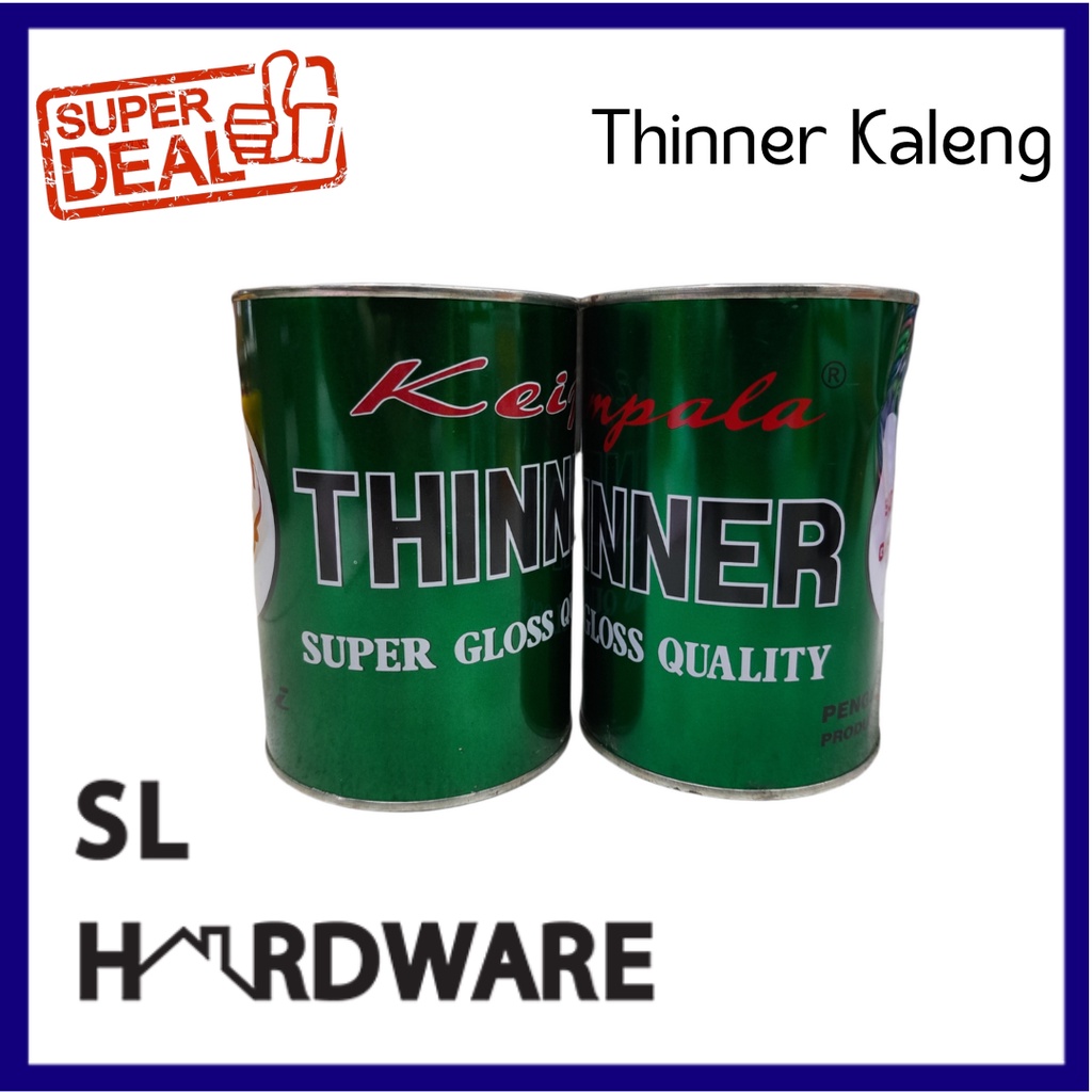 Jual Thinner Impala & Keiji Kaleng 1 Liter / Pengencer Cat | Shopee ...