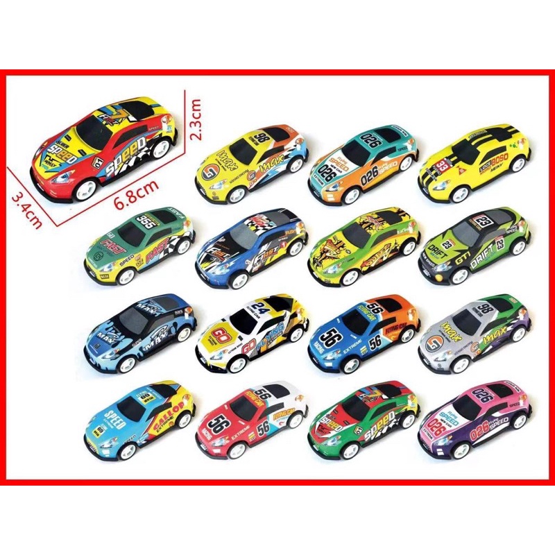 Jual MOBIL MINI MAINAN ANAK PULL BACK BALAP COLORFULL RACING MINI CAR ...