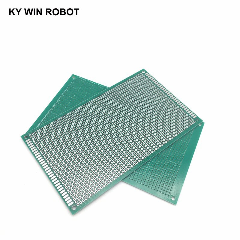 Jual PCB Lubang Prototype PCB bolong 9x15 cm FR4 Fiber Single Layer ...