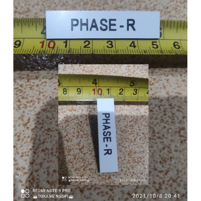 Jual nameplate panel, tag name panel, accessories panel. | Shopee Indonesia