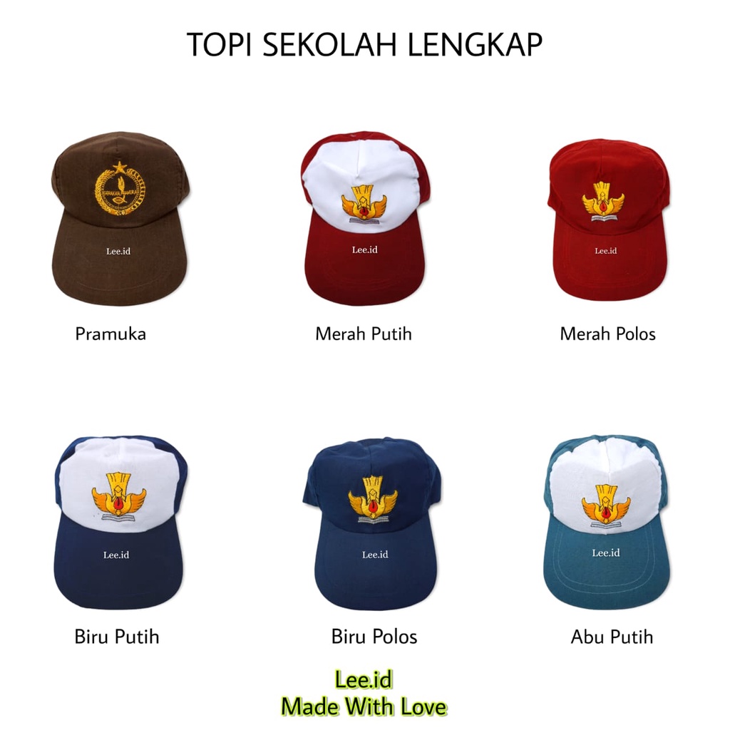 Jual Topi Sekolah SD SMP SMA PRAMUKA | Shopee Indonesia