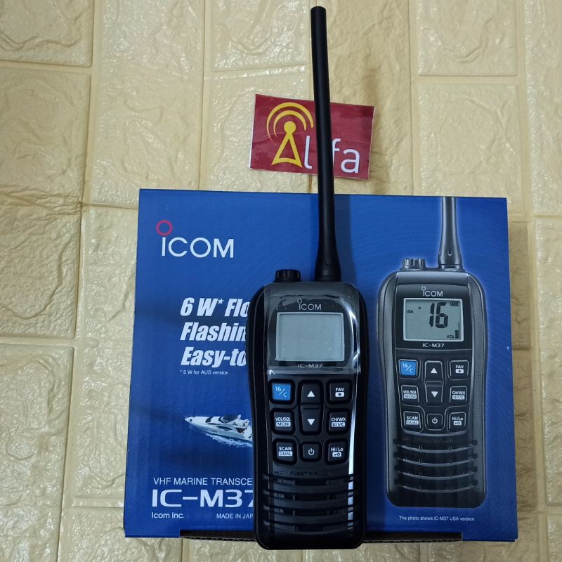 Jual Icom IC-M37 Radio Marine Barang original dan garansi resmi ...