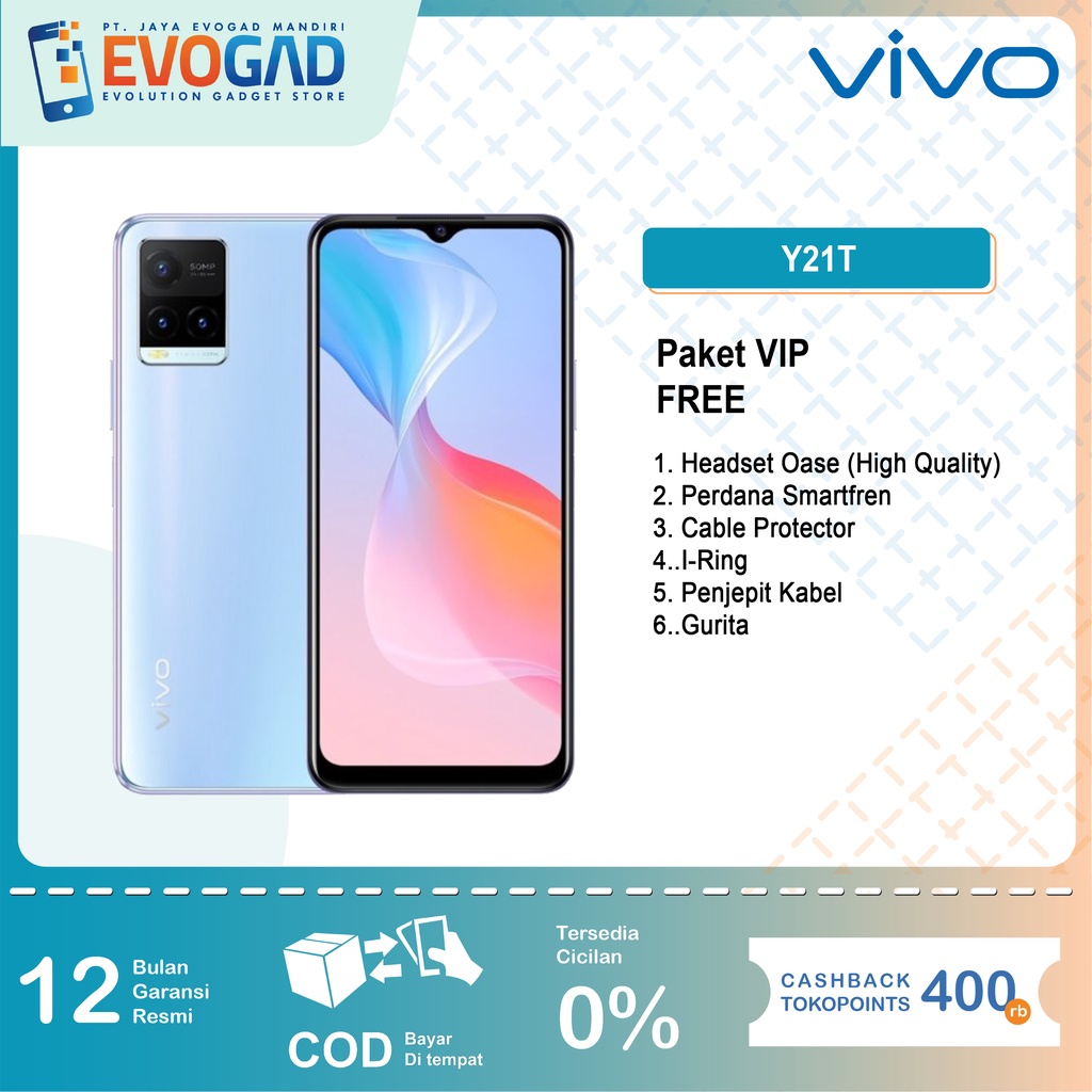 Jual Vivo Y21T Qualcomm SM6225 Snapdragon 680 4G Garansi Resmi | Shopee ...