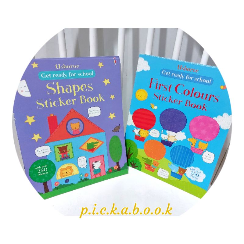 Jual usborne sticker - get ready for school | Shopee Indonesia