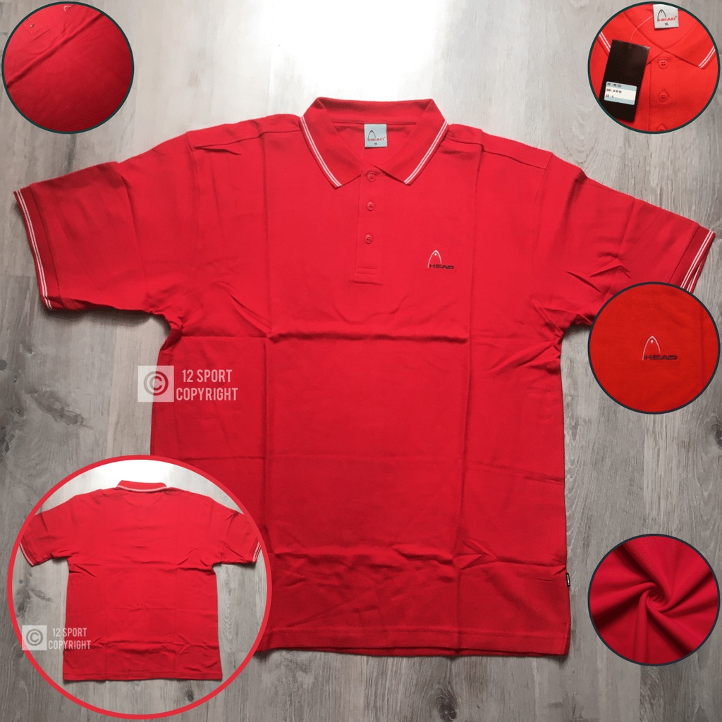 Jual Baju Tenis Katun HEAD HM01-52002 100% Original HEAD Indonesia Kaos ...