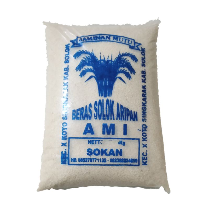 Jual AMI Beras Solok Aripan Sokan / Anak Daro/ Silih Baganti 10 Kg ...