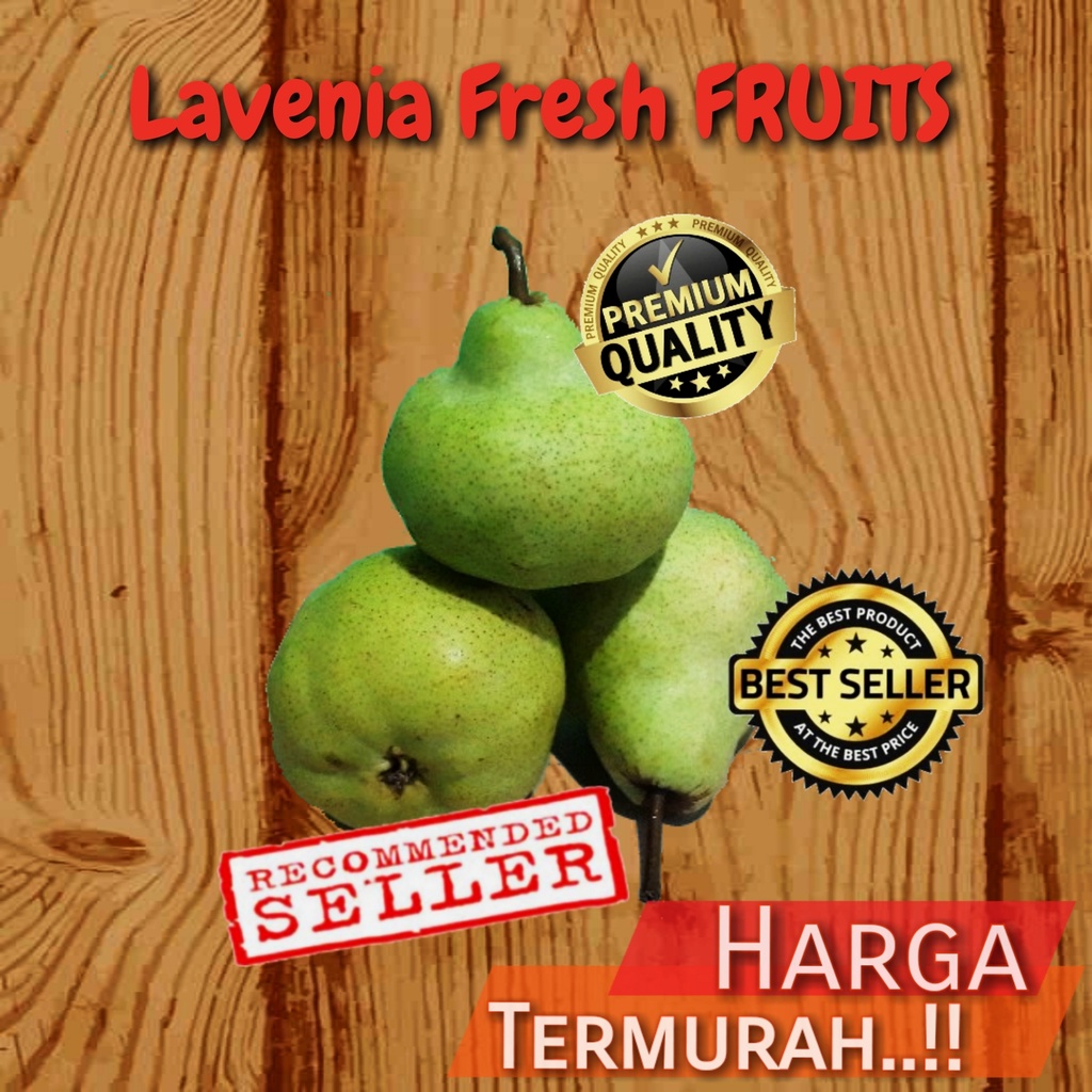 Jual Buah Pear Packhams / Pakam / Pir Jambu / Peer Ijo | Shopee Indonesia