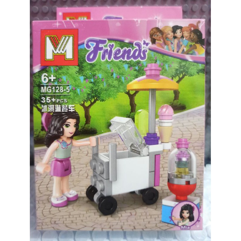 Jual Mainan anak perempuan bricks blok model friendship mia + aksesoris ...