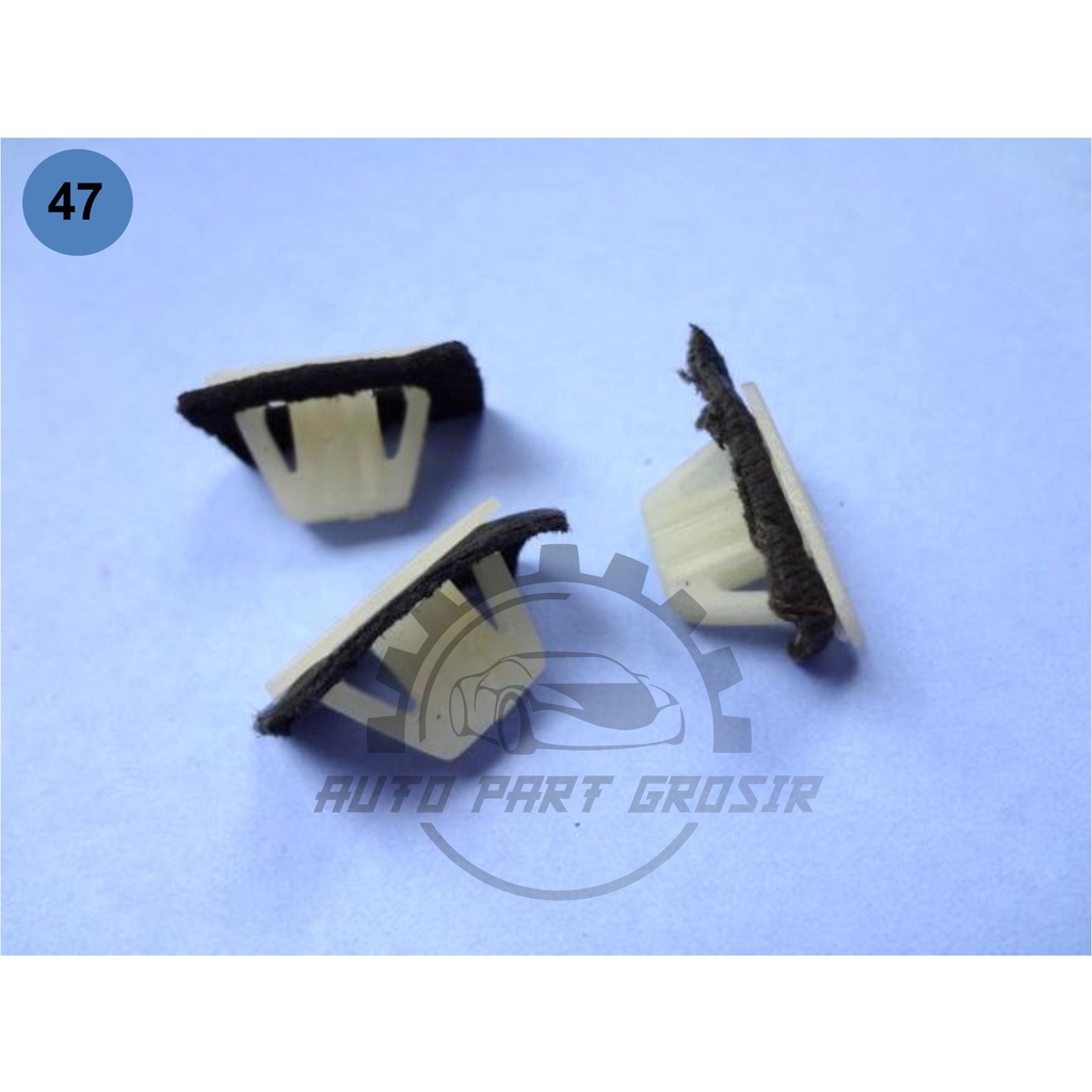 Jual KLIP KANCING GRILL PUTIH KIJANG CAPSUL - DJ | Shopee Indonesia