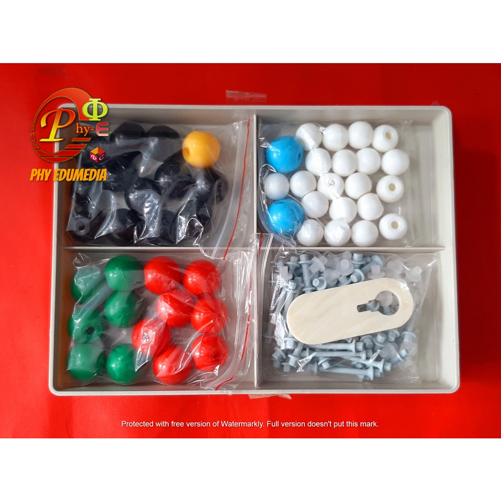 Jual Model Molekul / Molymod / Model Molecular / Molimod Kimia Unsur ...