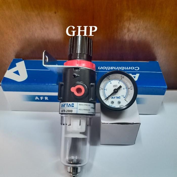 Jual Regul Air Filter Regulator Afr 2000-02 Airtac | Shopee Indonesia