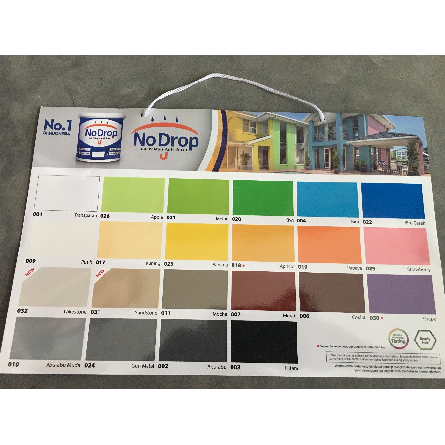 Jual Katalog Cat No Drop by Avian Brands | Shopee Indonesia