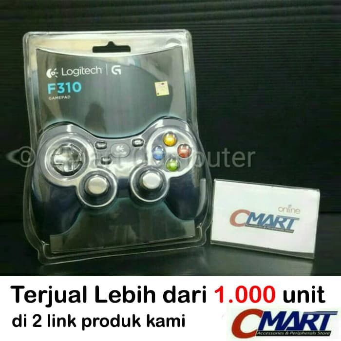 Jual Logitech F310 Stick Game Controler USB PC Joystick Joystik ...