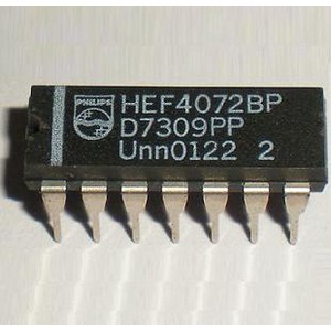 Jual Dual 4-input OR gate IC HEF4072B HEF4072BP 4072 4072B 4072BP ...