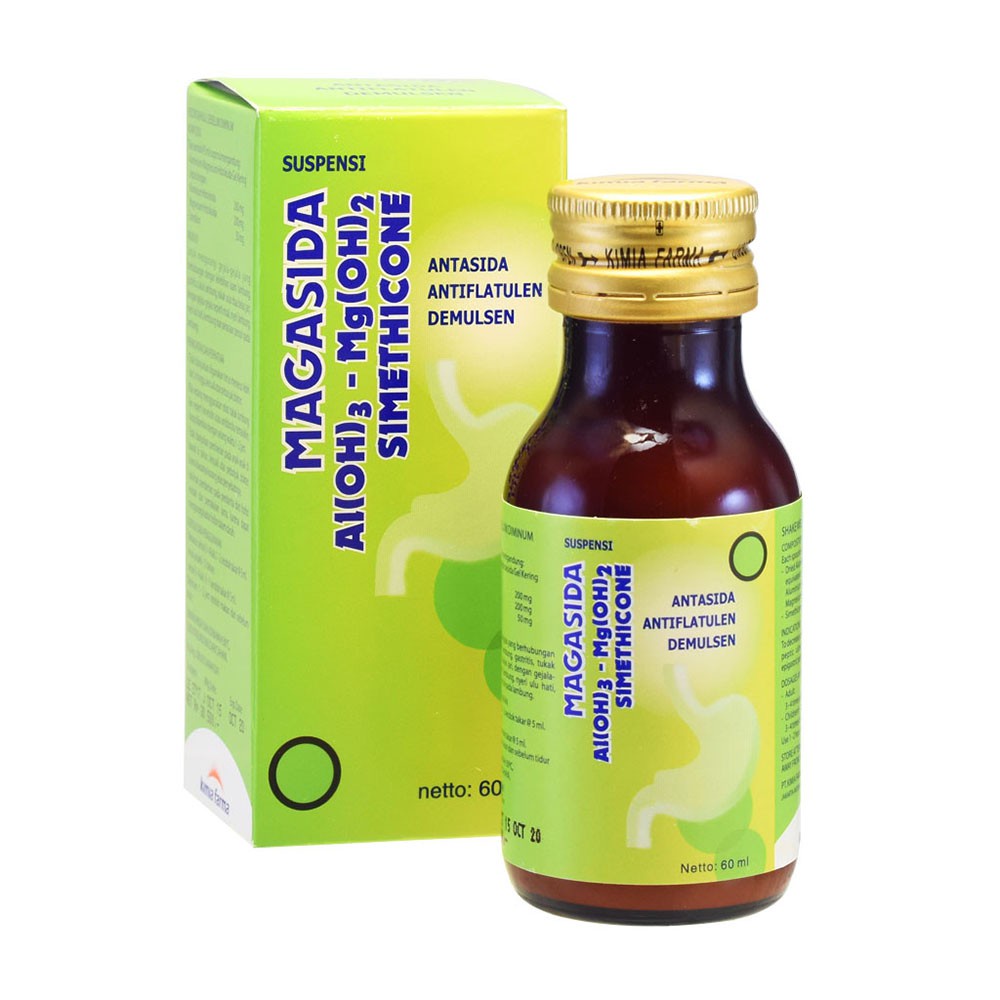 Jual MAGASIDA SYR 60ML KECIL(KF) | Shopee Indonesia