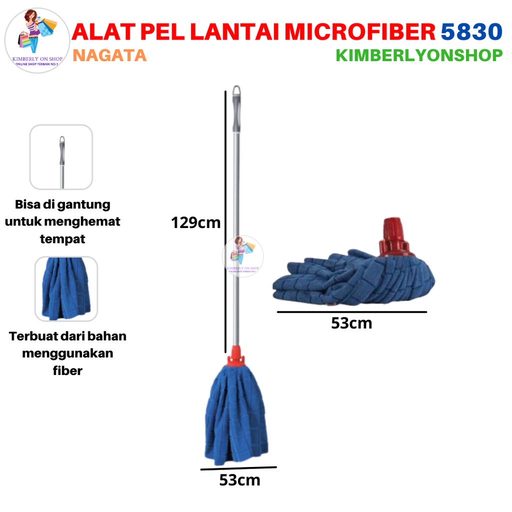 Jual Alat Pel Nagata Microfiber 5830 Nagata | Shopee Indonesia