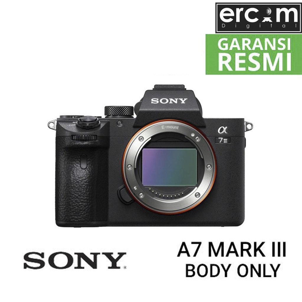 Jual SONY Alpha A7III A7 III Body Only NEW GARANSI RESMI INDONESIA 1 ...