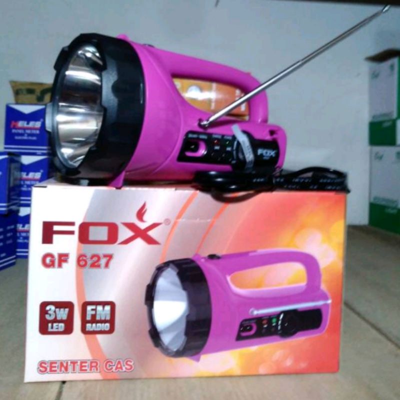 Jual SENTER RADIO FOX GF-627/SENTER GUNUNG/SENTER CAMPING/ALAT ...