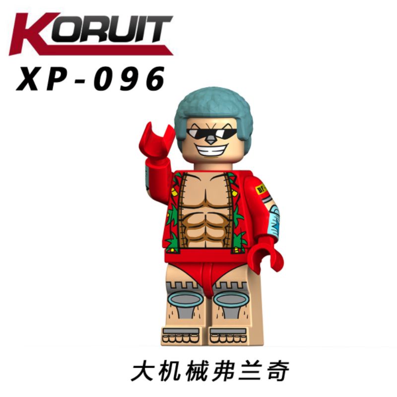 Jual lego bootleg one piece xp096 franky bukan luffy zoro sanji usop ...