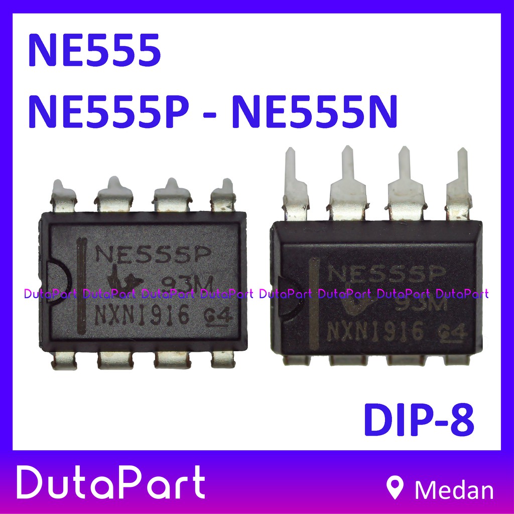Jual NE555 NE555P NE555N Clock Timer Oscillator IC DIP-8 | Shopee Indonesia