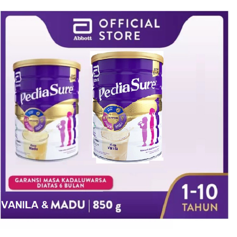 Jual Pediasure Triplesure Vanila/Madu 850gr / susu pertumbuhan anak | Shopee Indonesia