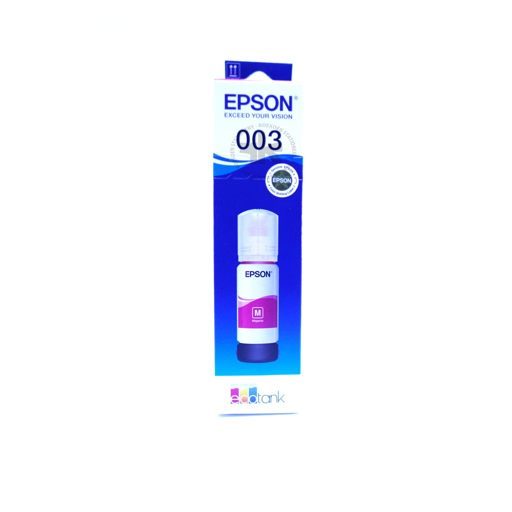 Jual Epson Original Tinta Botol Refill Printer Epson 003 65ml | Shopee ...