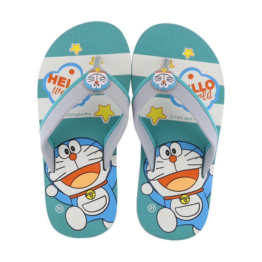 Jual ANDO x Doraemon Collab DRM 32 Toska/Abu - Sandal Baby | Shopee ...
